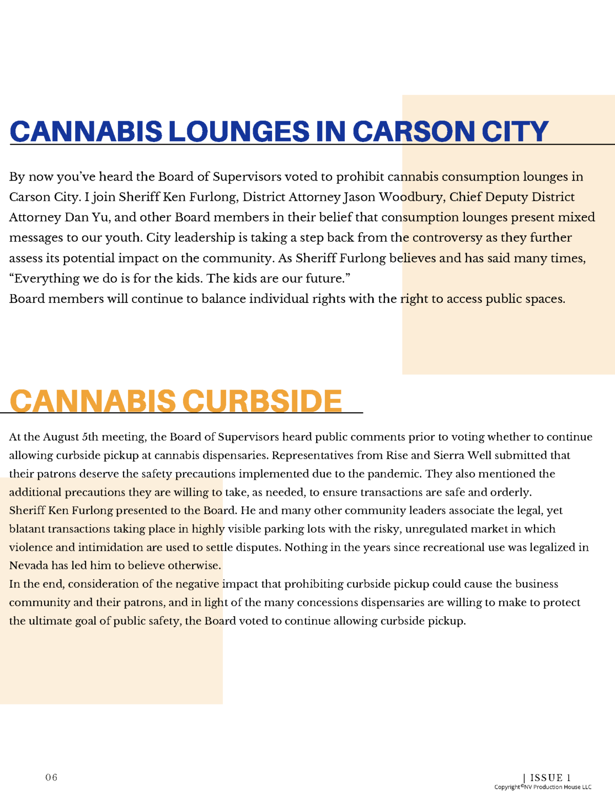 Check out the newest addition of the Carson City Compass, an official newsletter from Mayor Lori ...